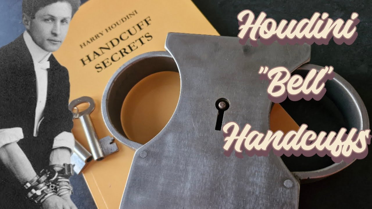 Houdini's "Bell" Handcuff Reproduction - YouTube