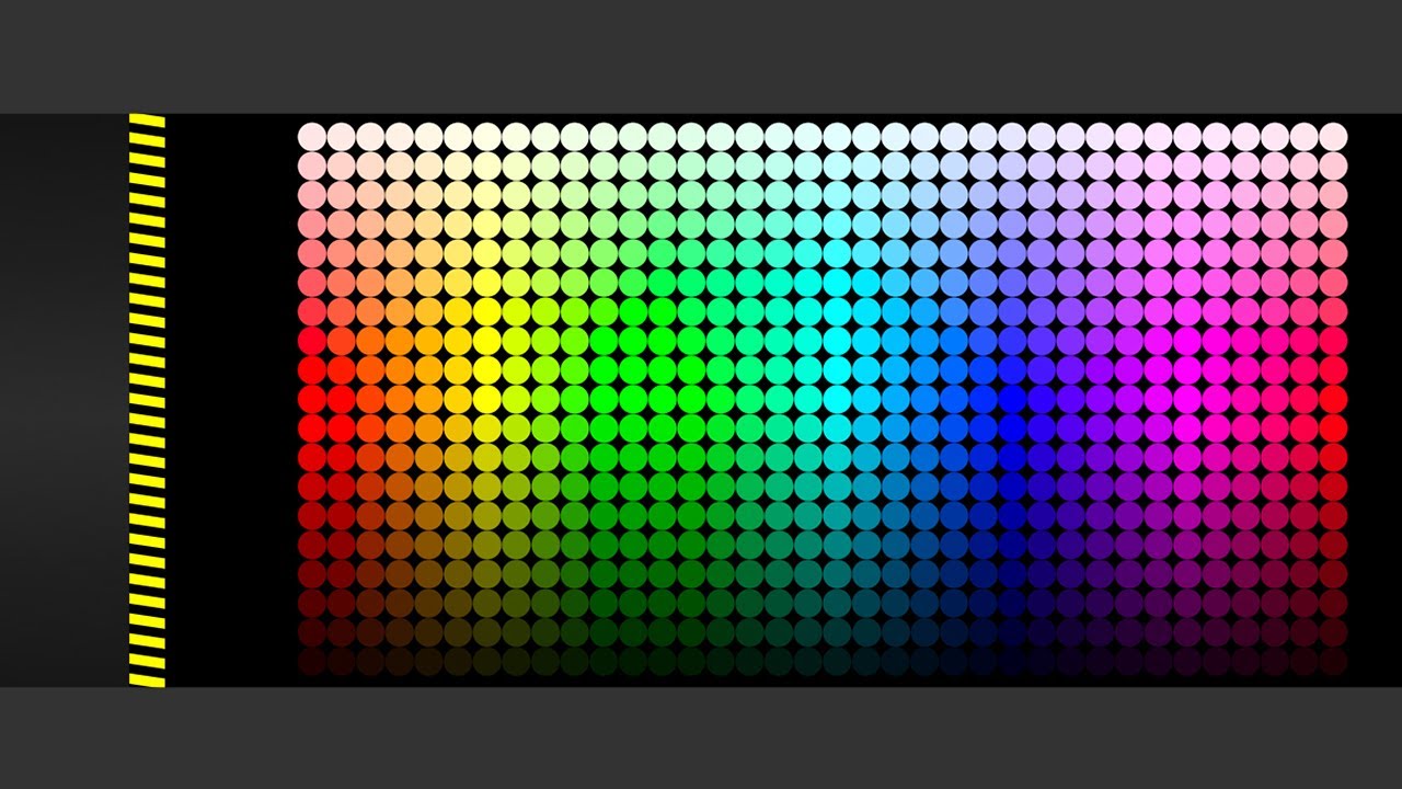 Shutter Crush Rainbow Colors Marble Survival Race in Algodoo - YouTube