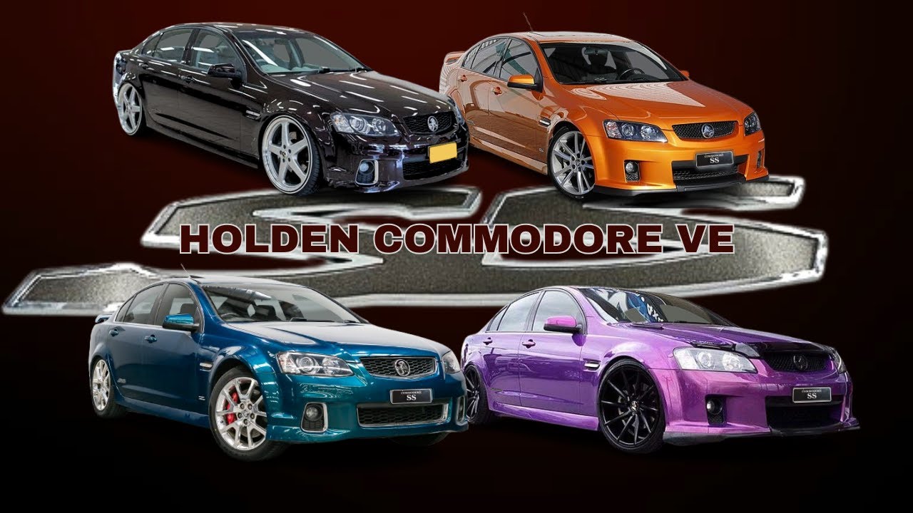 The VE SS Commodore in all it's Factory Colours | The Most Options Ever ...