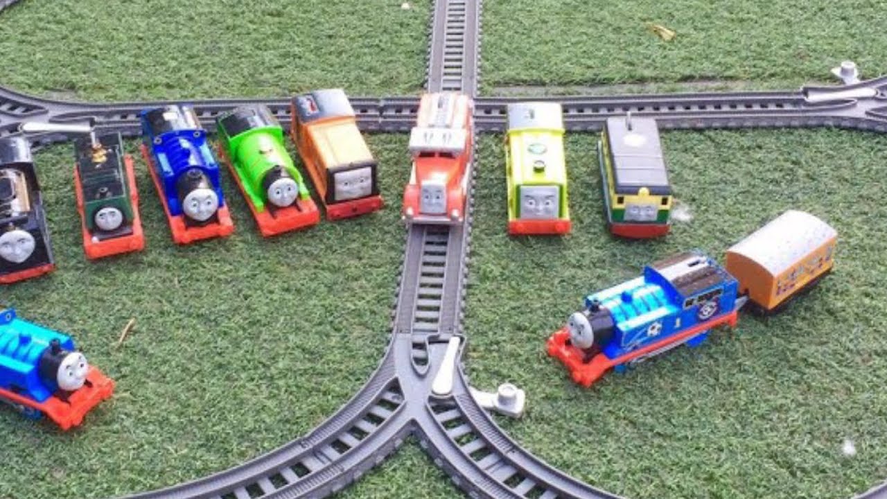 Thomas and Friends Trackmaster Sodor Demolition Derby Round 2 - YouTube