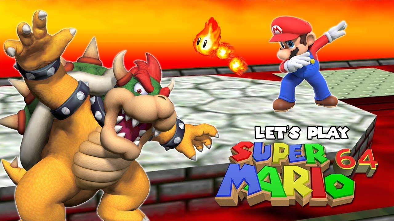 Let's Play - Super Mario 64 - Episode 17: Playing with Fire will get ...