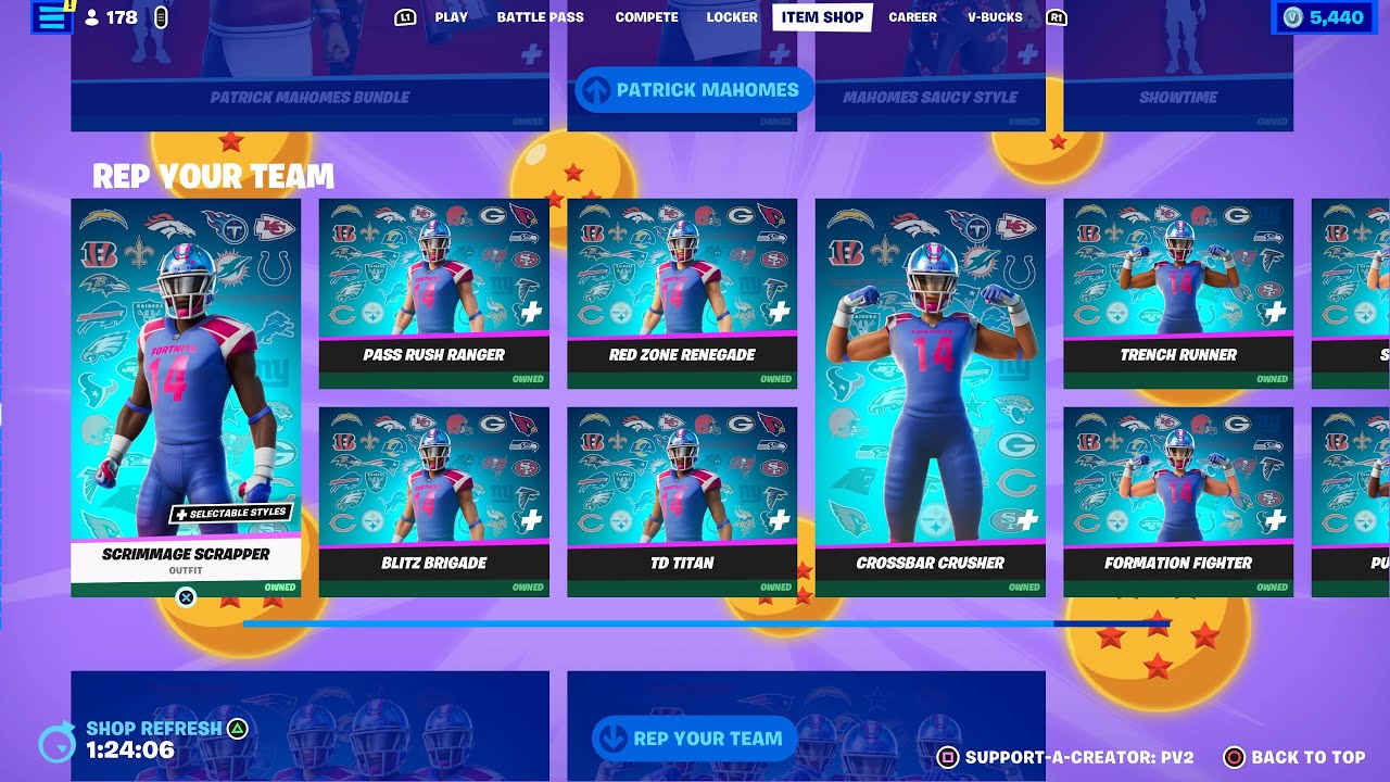 Fortnite Item Shop NFL SKINS ARE BACK! [February 9th, 2023] - YouTube