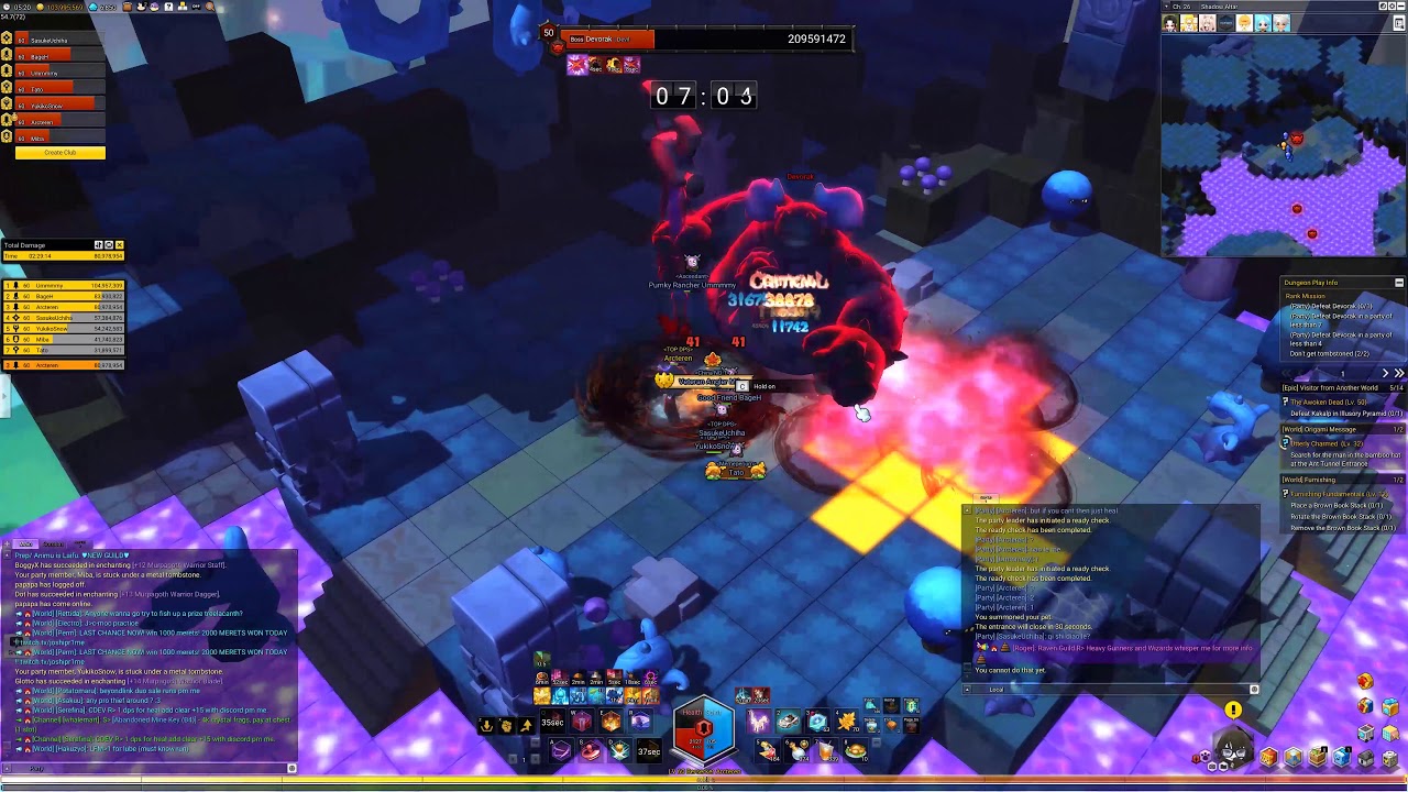 MapleStory 2 Cdev S rank (berserker POV) - YouTube