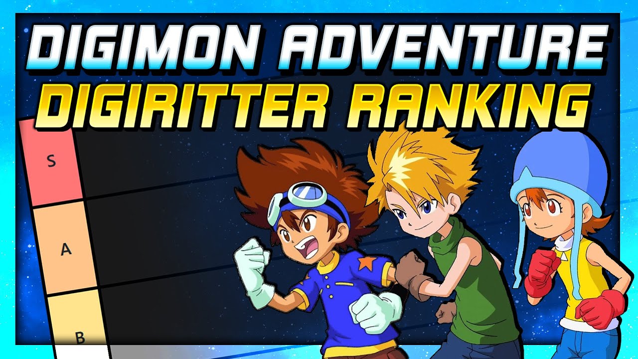 DigiRitter Ranking | Digimon Adventure (Anime) - YouTube