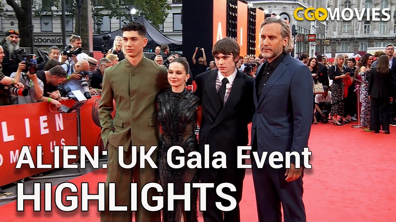 Alien: Romulus (2024) UK Gala Event - Red Carpet Highlights - YouTube