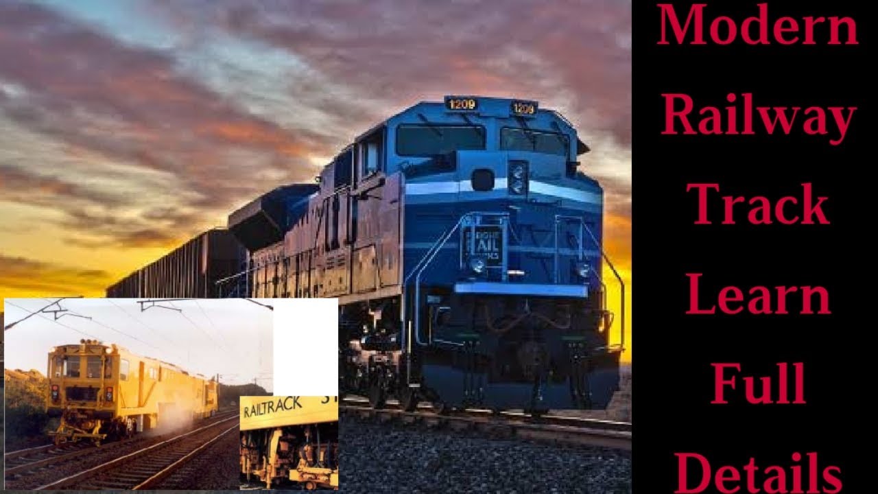 Modern Railway Track | Modern Railway Track In Details | Railway Modern ...