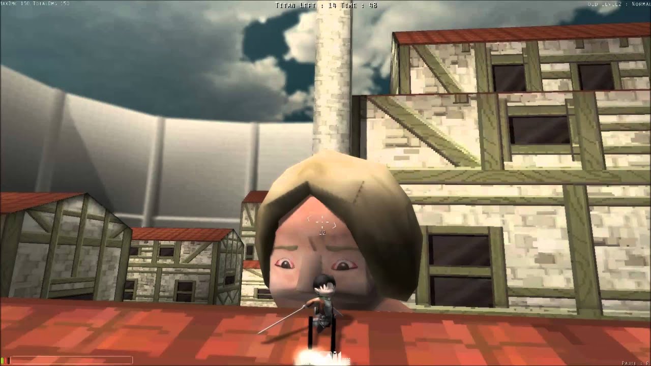 Attack on titan Attempt using Xbox controller #1 - YouTube