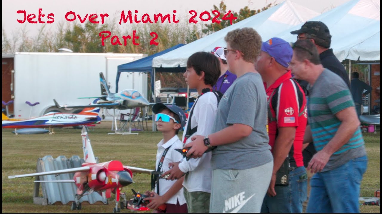 Jets Over Miami 2024 Part 2: RC Turbine Jets Take Center Stage in ...
