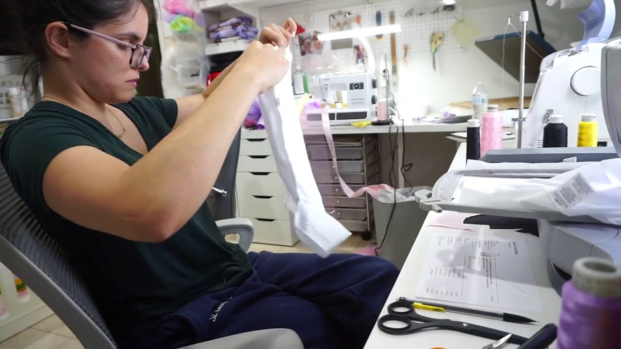 Etsy Studio Vlog #1 - Packing Etsy Orders - Work Motivation Embroidery ...