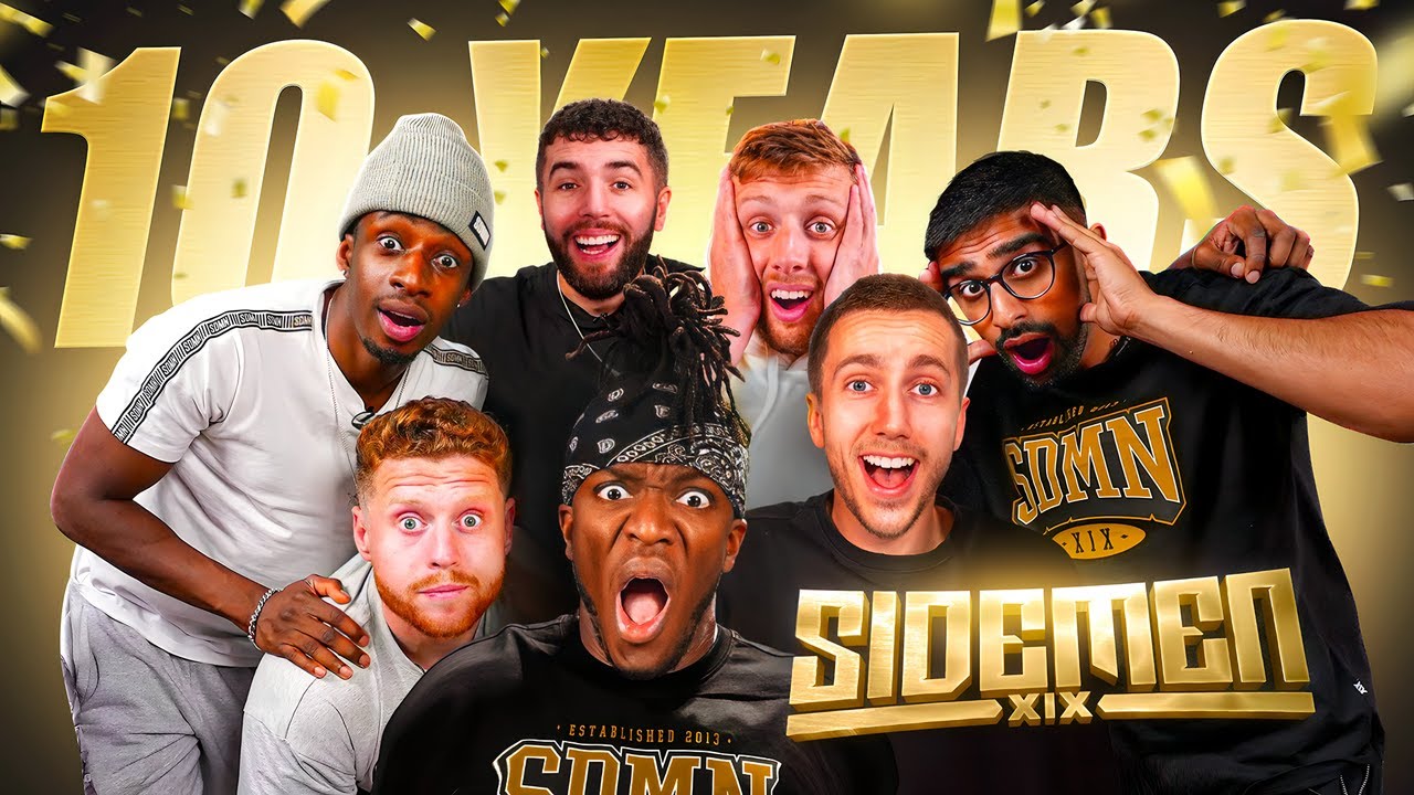 THE SIDEMEN 10 YEARS! - YouTube