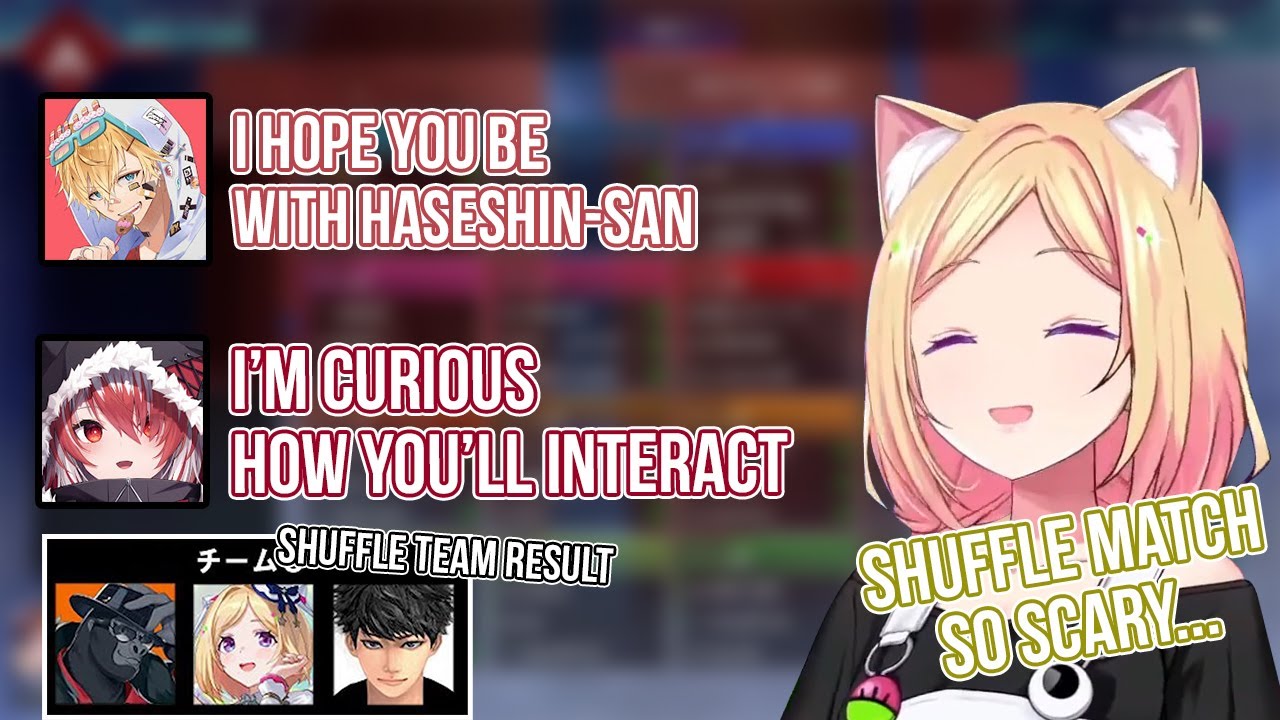 [APEX] Akirose Afraid About Shuffle match [Aki Rosenthal/Syusetu Kohaku ...