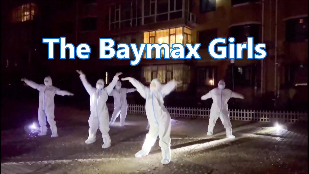 The Baymax Girls dance in Chinese community during COVID-19 lockdown. 在 ...
