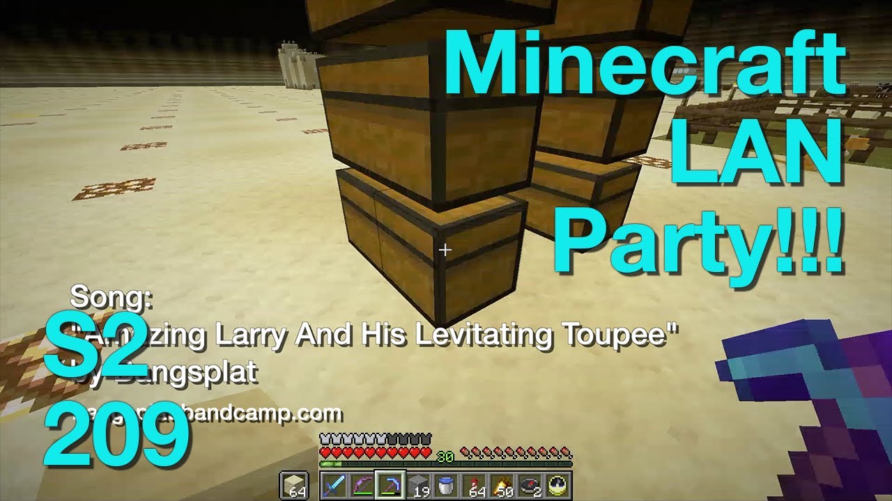 Minecraft LAN Party! 2 Ep. 209 - Steroid Dreams - YouTube