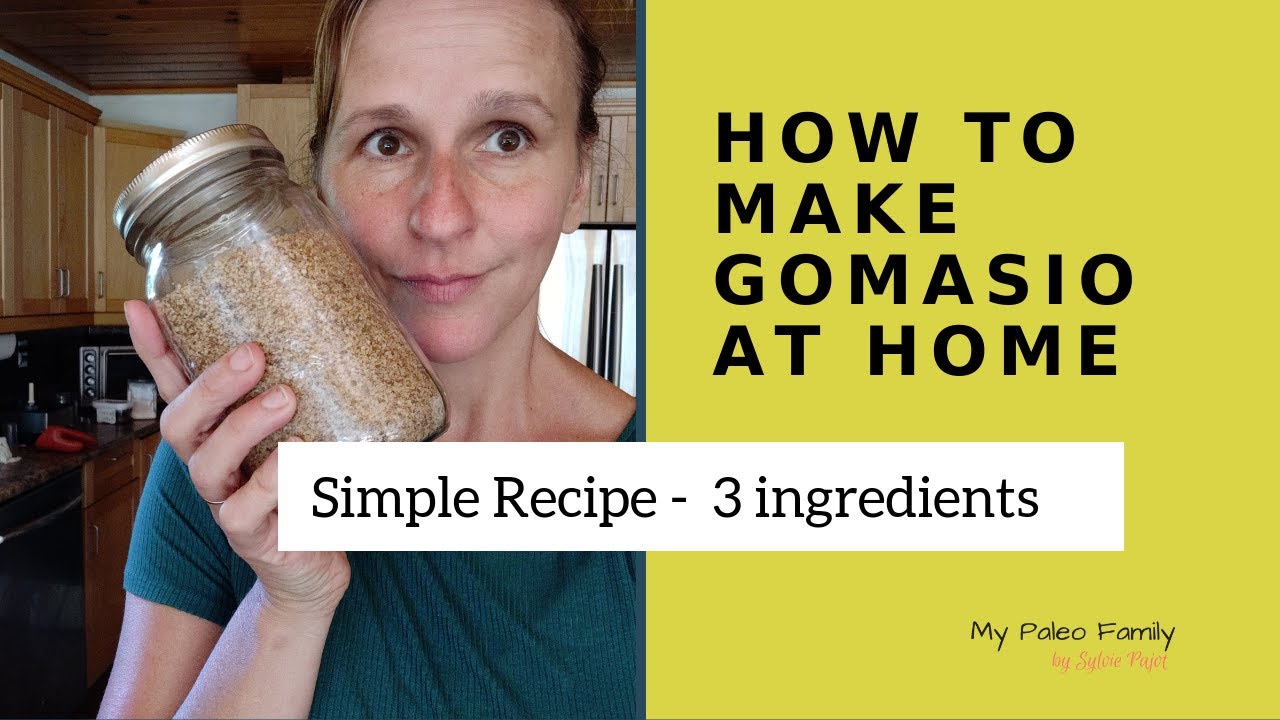How to Make Gomasio at Home - YouTube