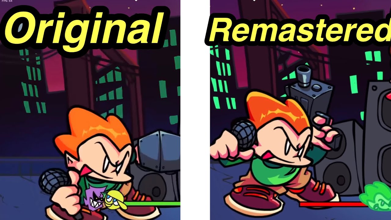 VS Pico: Original VS Remaster - Friday Night Funkin' - YouTube