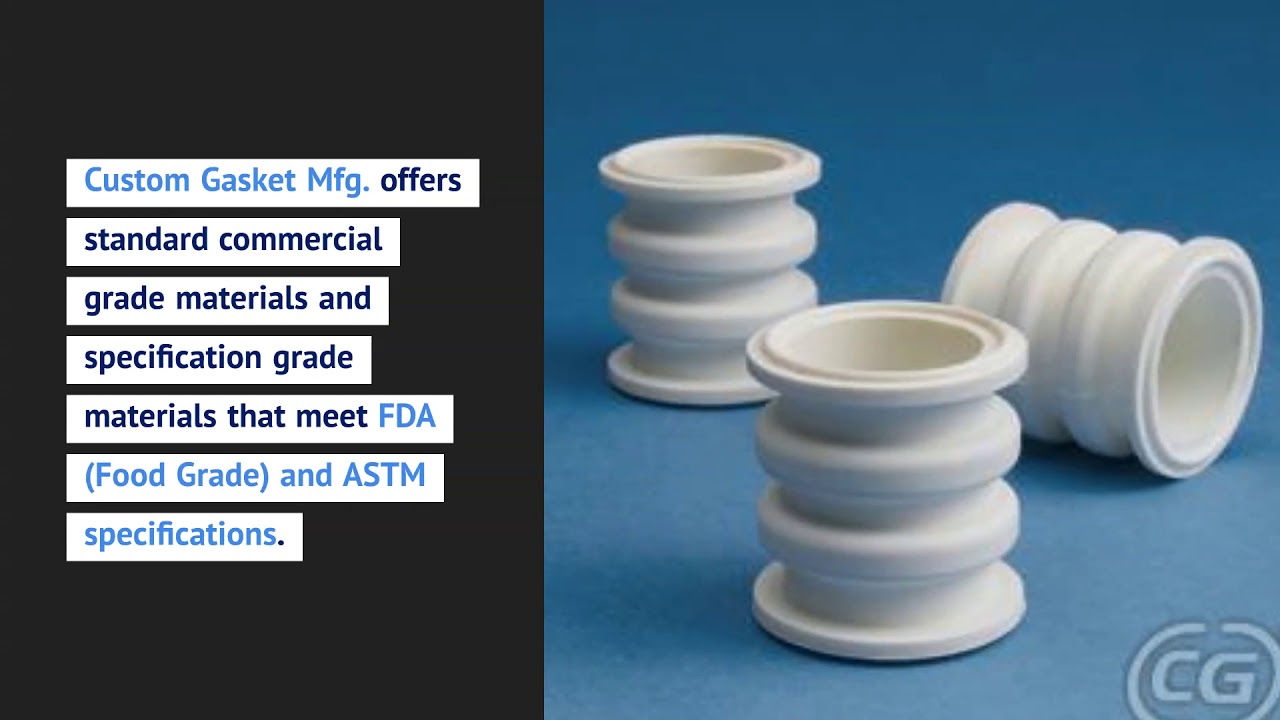 Rubber Gaskets & Seals | Custom Gasket Manufacturing - YouTube