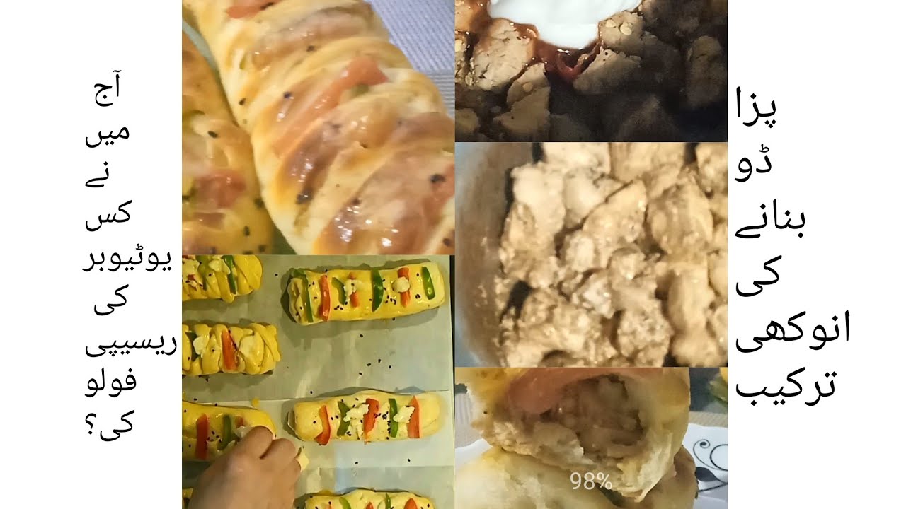 @sweetoven-Samreen-asif unique recipe of pizza dough with no egg and ...