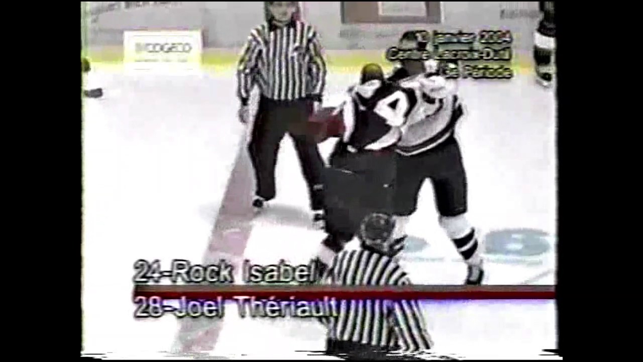 Joel Theriault vs Rock Isabel 10-01-2004 - YouTube