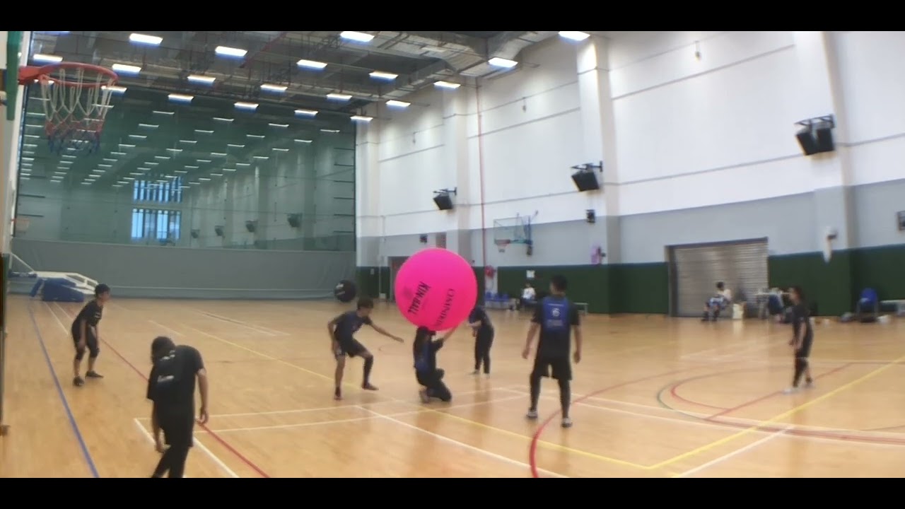 12-Feb-22 Kin-ball Practice Game 5 - YouTube