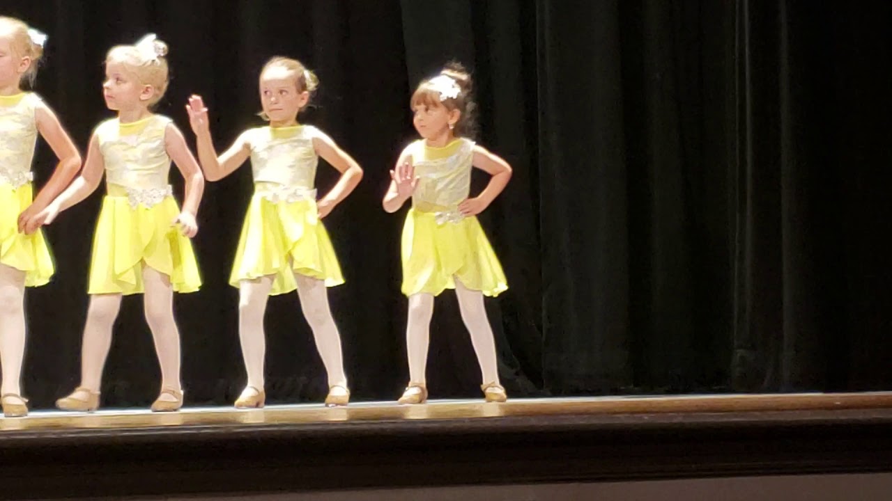 Marissa's first dance recital Star Dance Studio I Feel Pretty - YouTube