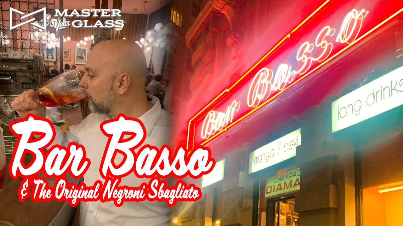 Legendary Bars: Bar Basso (Negroni Sbagliato) | Master Your Glass - YouTube