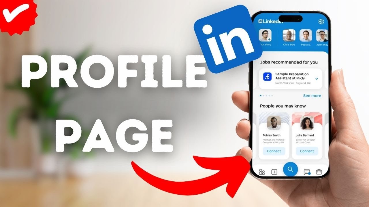 How To Set Up Profile Page On LinkedIn? - YouTube