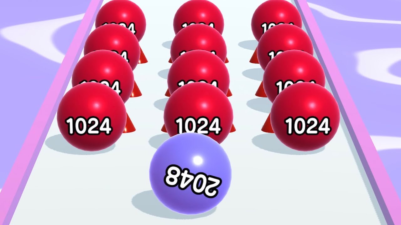 Ball Run 2048 💸🎱🏀 MAX LEVELS!! All Levels Gameplay Walkthrough Android ...