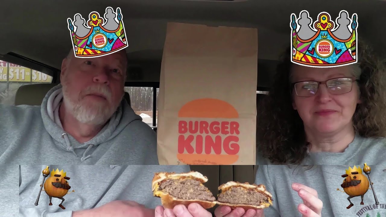 Burger King's Ridiculous Quad Stacker Sandwich! - YouTube