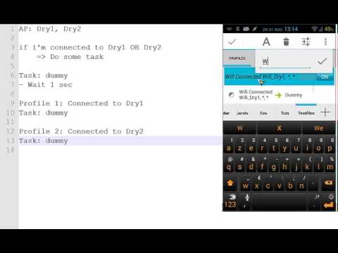 Takser tutorial: Or Function inside Tasker - YouTube
