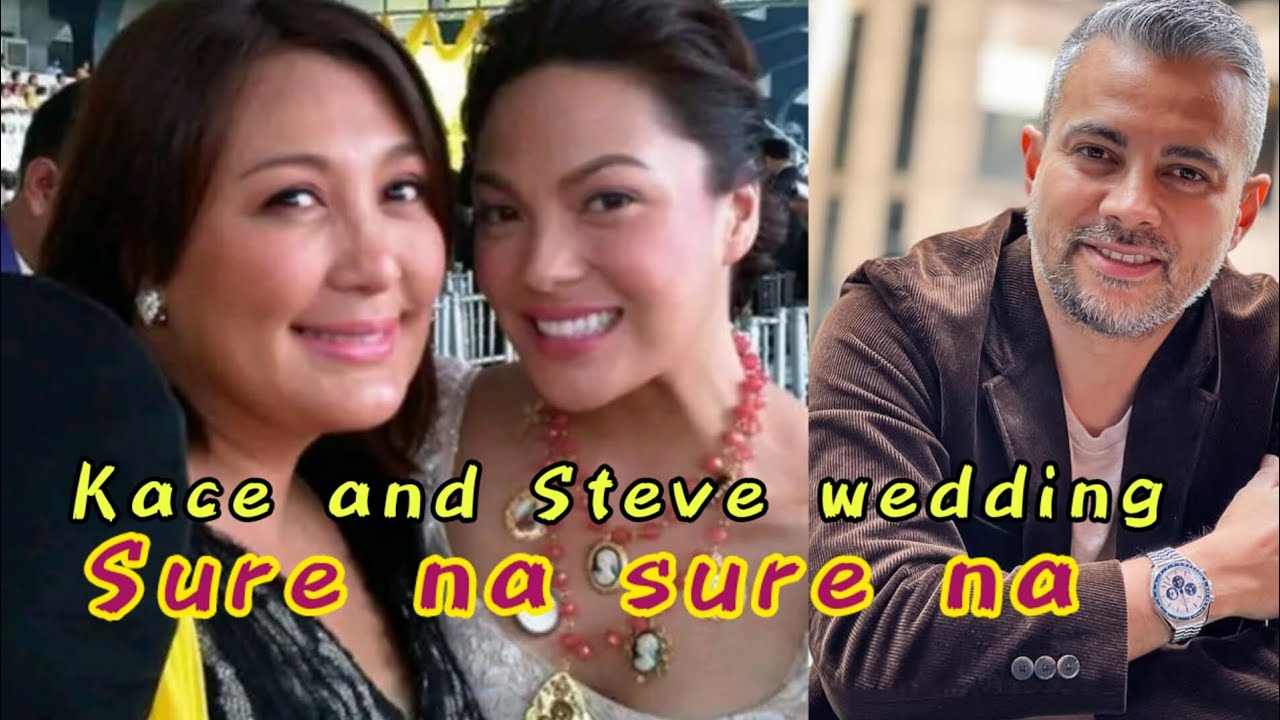 SHARON CUNETA, SURE NA SURE NA SA WEDDING DAY NI KC CONCEPCION AT STEVE ...