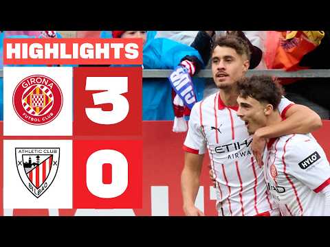 GIRONA FC 3 -  0 ATHLETIC CLUB | RESUMEN LALIGA EA SPORTS