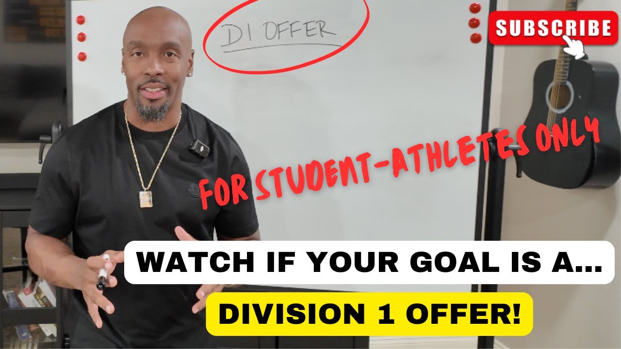 500,000 Student-Athletes, Only 2% Get D1 Scholarships | How to Get ...