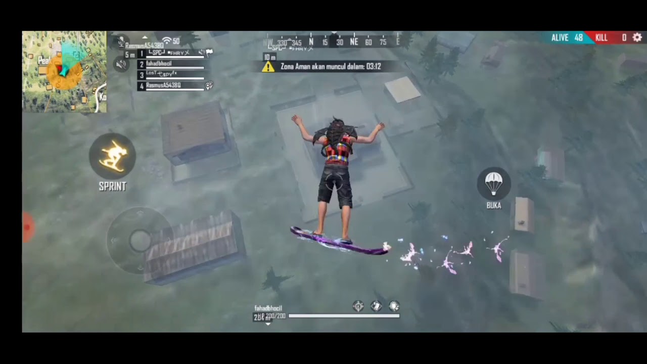 FREE FIRE BATTLEGROUND INDONESIA: Free fire gameplay - YouTube
