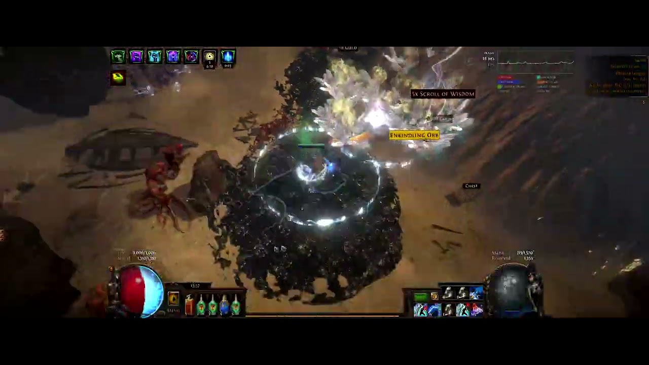 poe - phrecia - surfcaster - fishing rod - arc - t6 map test - YouTube