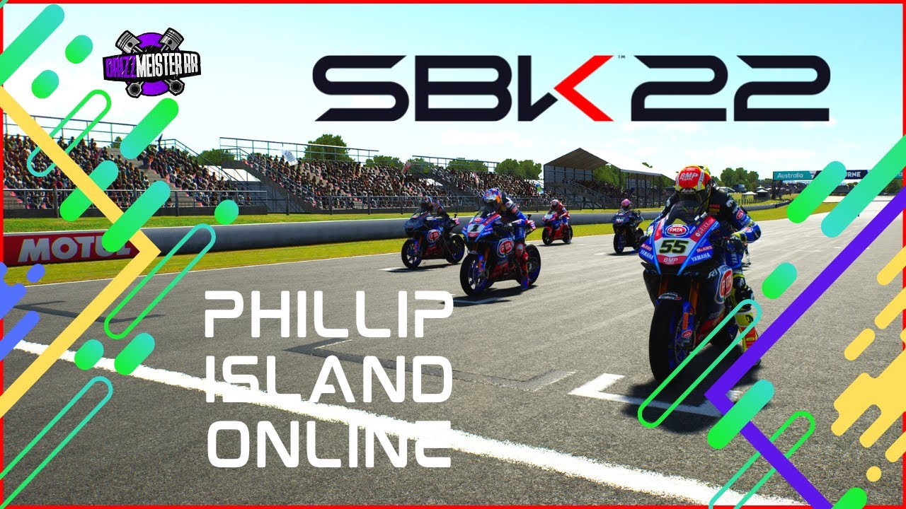 SBK Game Online Phillip Island | R1's Battle For The lead ⚔ - YouTube