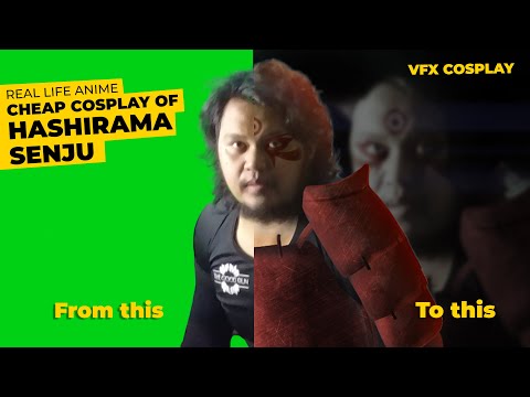 I Transformed Myself into Hashirama Senju Using VFX! | Naruto | KimSalim VFX inspired by Jalex Rosa