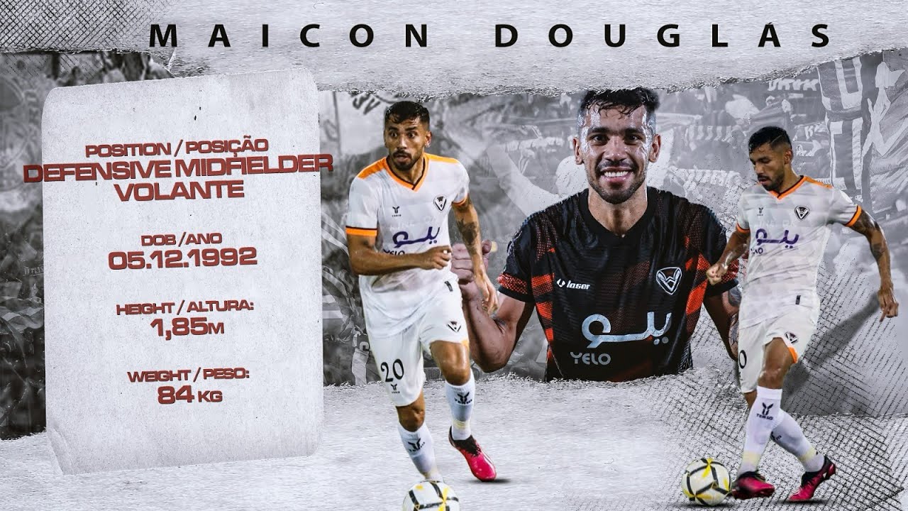 MAICON DOUGLAS - VOLANTE / MID. DEFENDER - SEASON 23/24 - YouTube