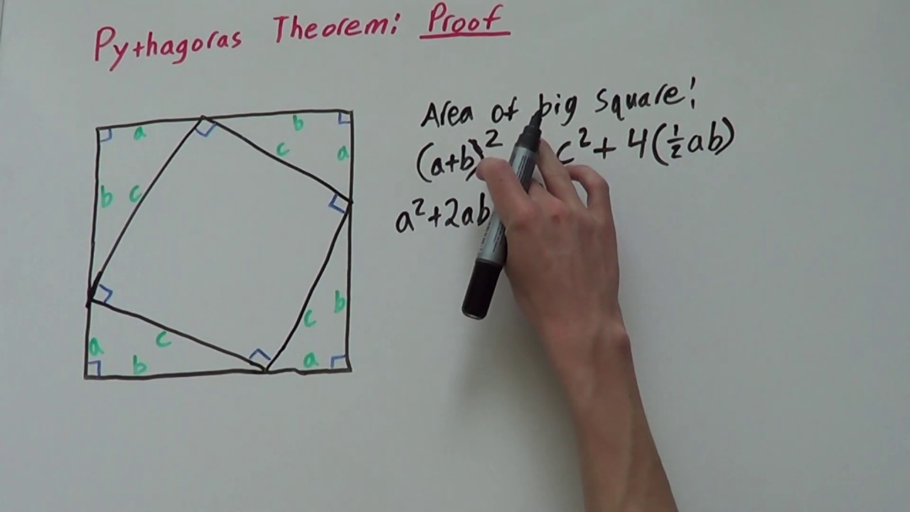 Proving Pythagoras Theorem - YouTube