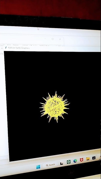 how to make virus in python|#Shorts | #Short | Python Turtle| python Programming - YouTube