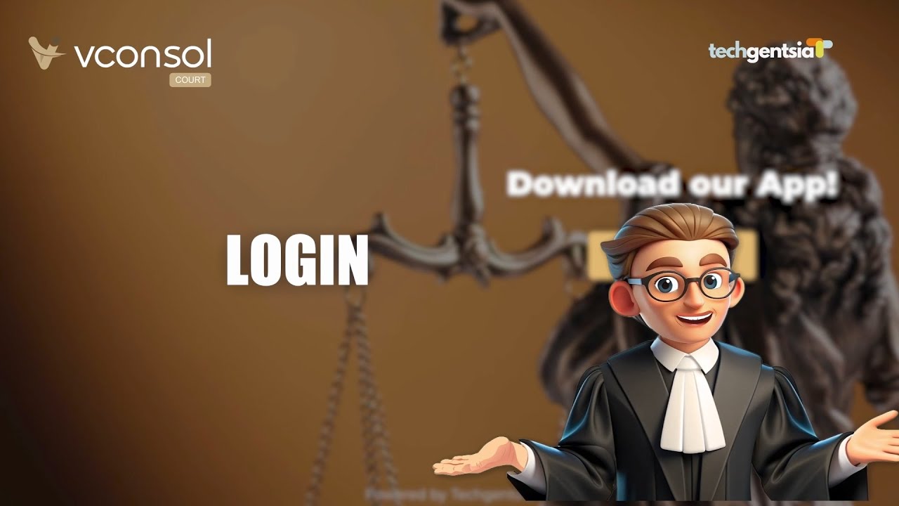 How to Login to Vconsol Court Software: Step-by-Step Guide - YouTube
