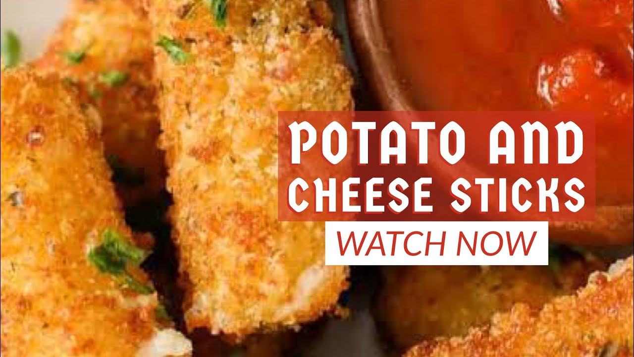Easy and crunchy Potato Cheese Sticks | Vaishali’s kitchen | Appetiser ...