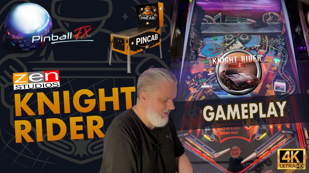 Zen Knight Rider on PinballFX Pincab #pinballfx #pinball - YouTube