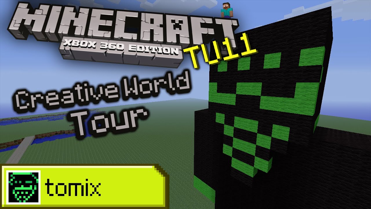 Minecraft Xbox 360 - Creative World Tour - YouTube