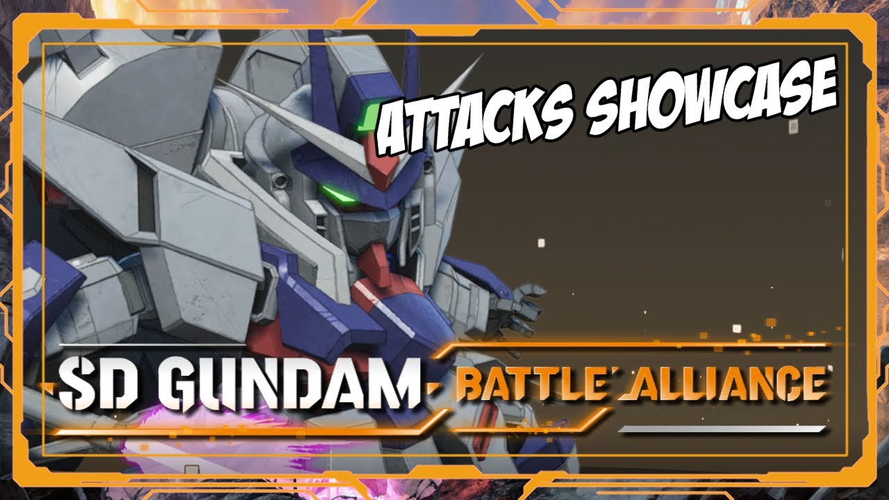 SD Gundam Battle Alliance - Legend Gundam Attacks Showcase - YouTube