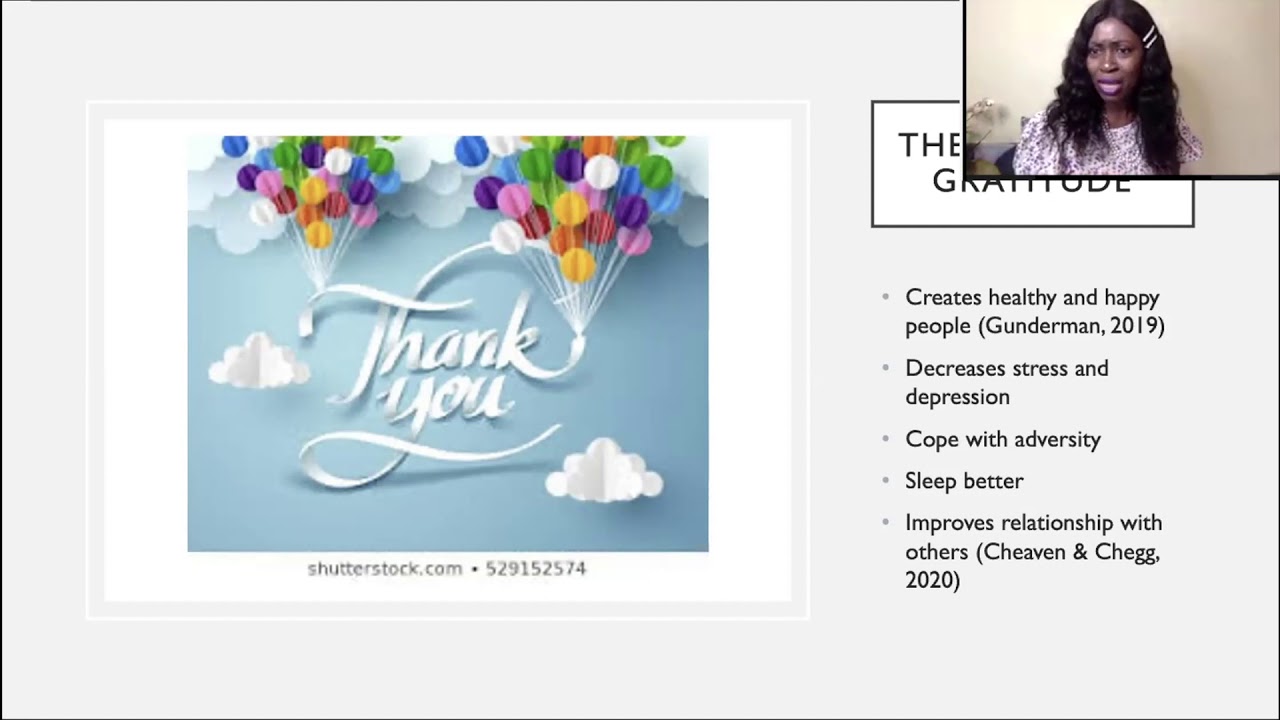 Rev. Janet Douglas Pryce:The Power of Gratitude - YouTube