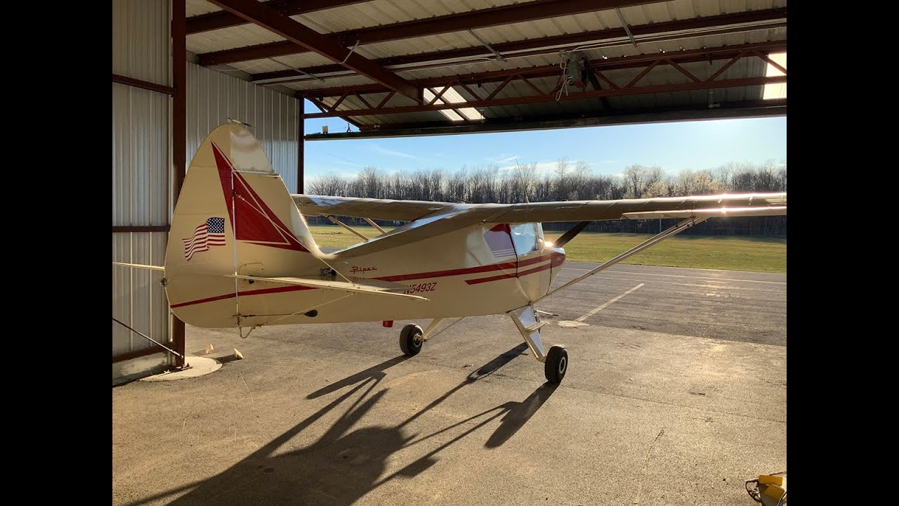 Steep Turns in a 1962 Piper Colt PA 22-108 for sale - YouTube