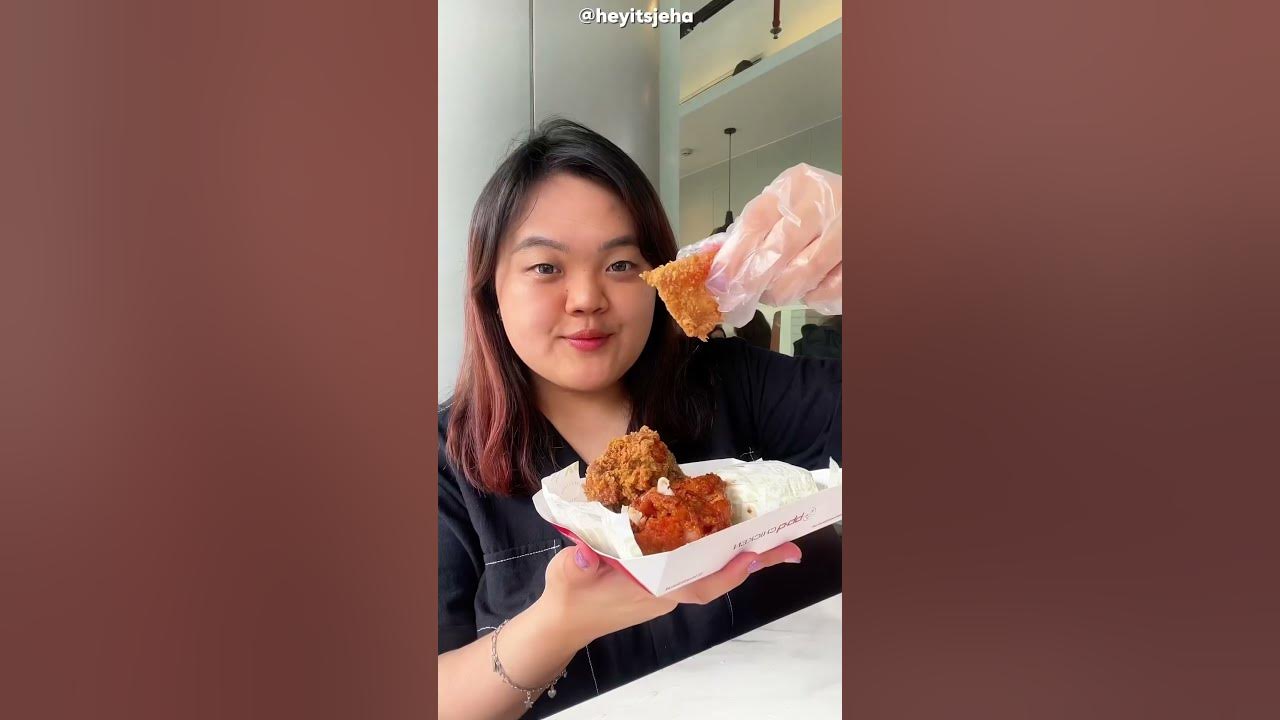 FRIED CHICKEN NO 1 IN KOREA FINALLY OPEN IN INDONESIA ‼️ #bbqchicken #kuliner #friedchickenkorea ...