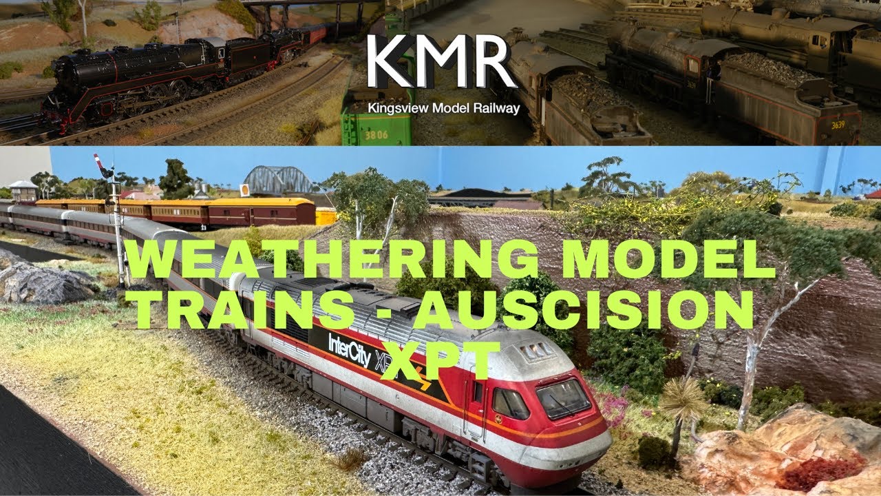 Weathering Model Trains - Auscision XPT - YouTube