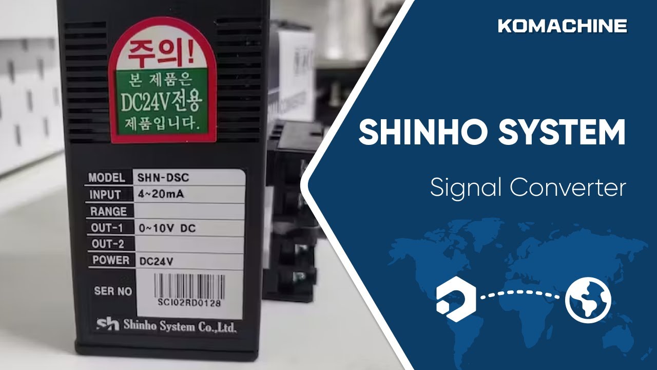 SHINHO SYSTEM / Signal Converter (SHN-DSC) / INV-02651 - YouTube