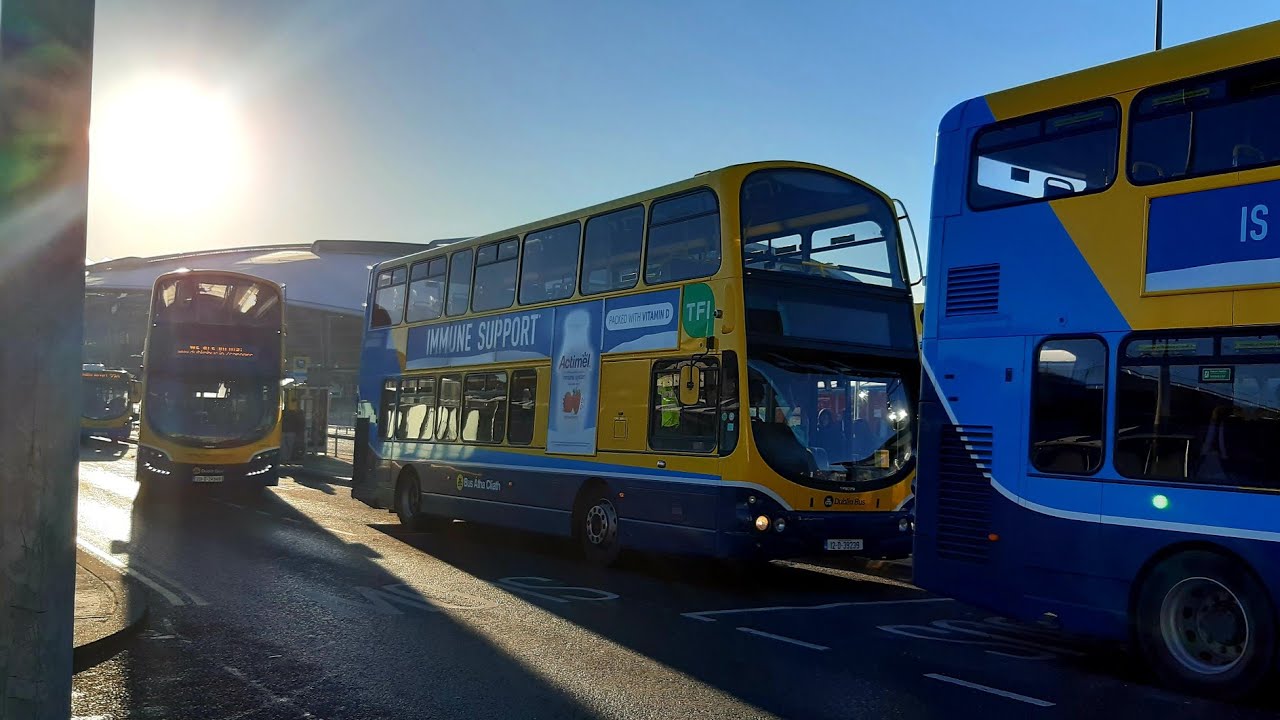 Ride on Dublin Bus GT 58 on route 16 (Santry - Dublin Airport) - YouTube